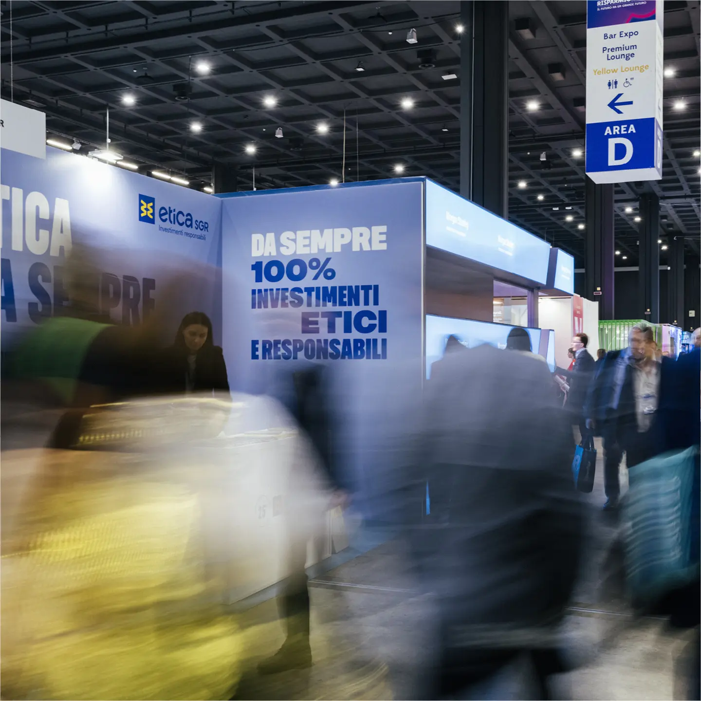 Etica Sgr al Salone del Risparmio 2025 | Sezione Grafica